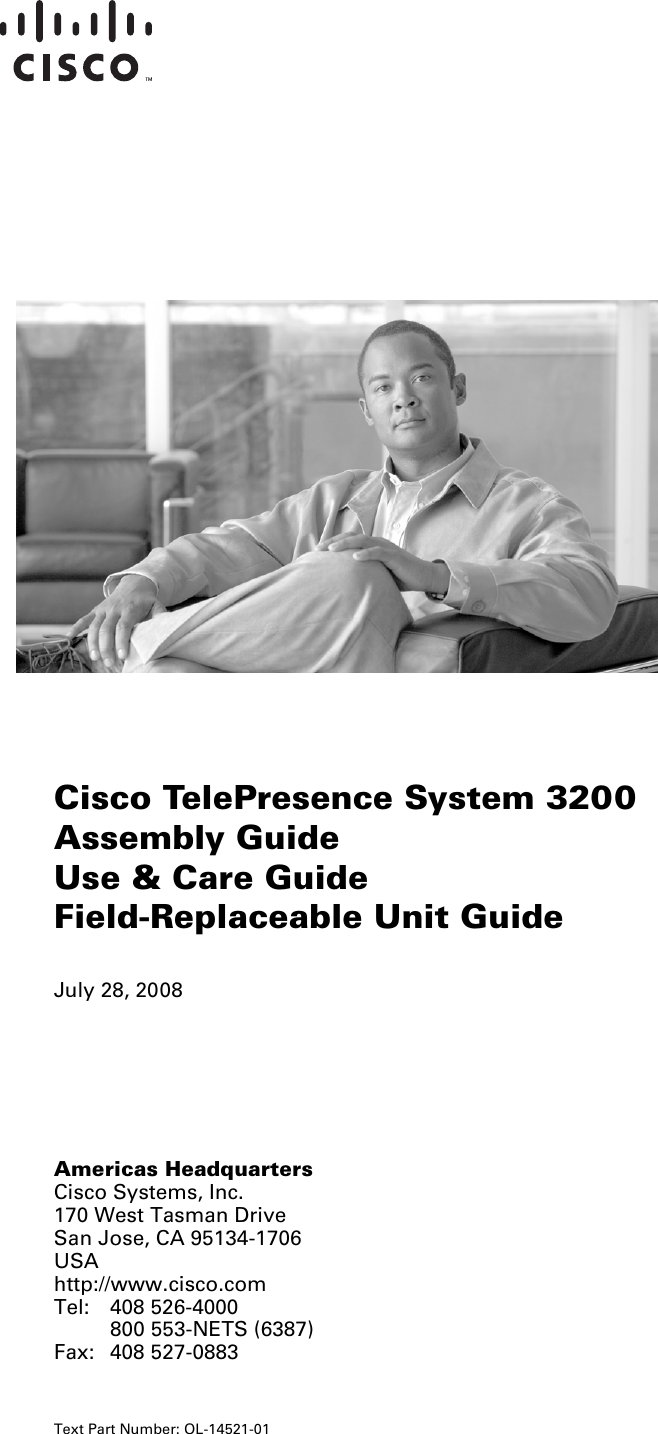 Cisco Systems 3200 Installation Manual 3200_assembly_guide