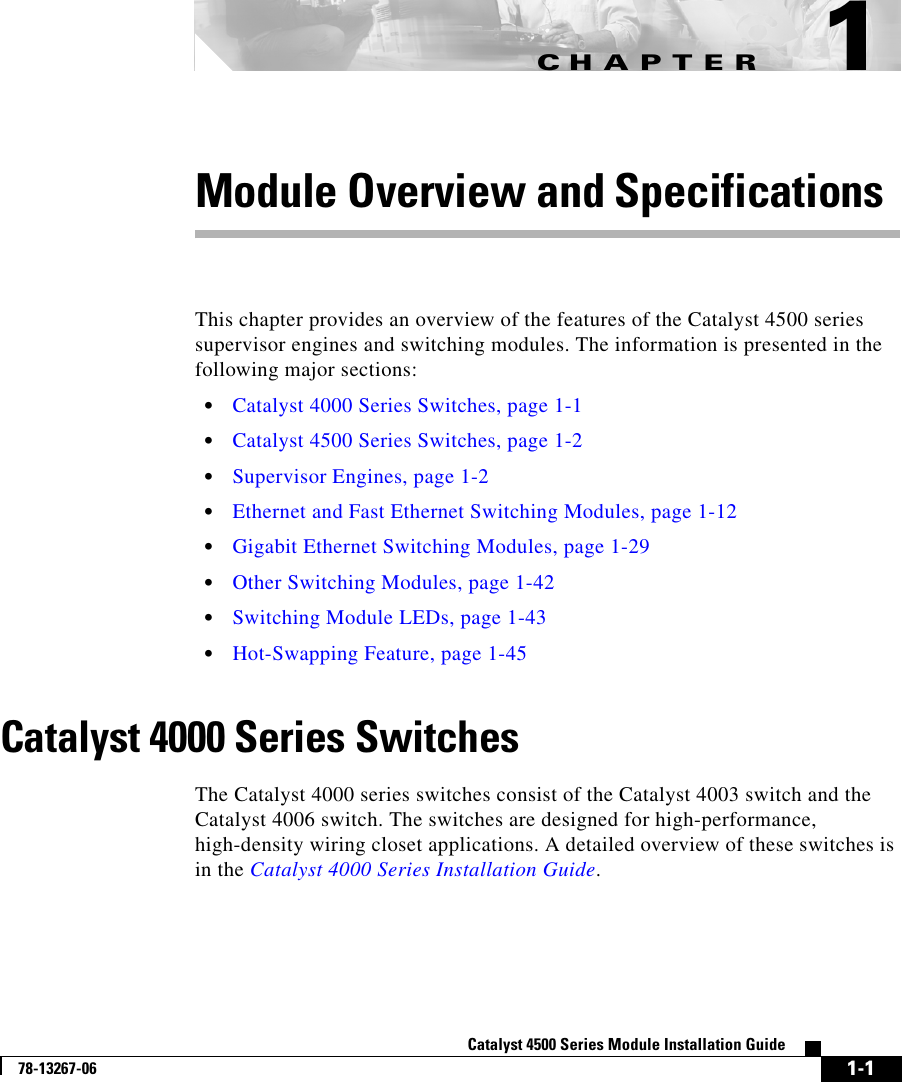 Cisco Systems 4000 Users Manual 01overvw.mif