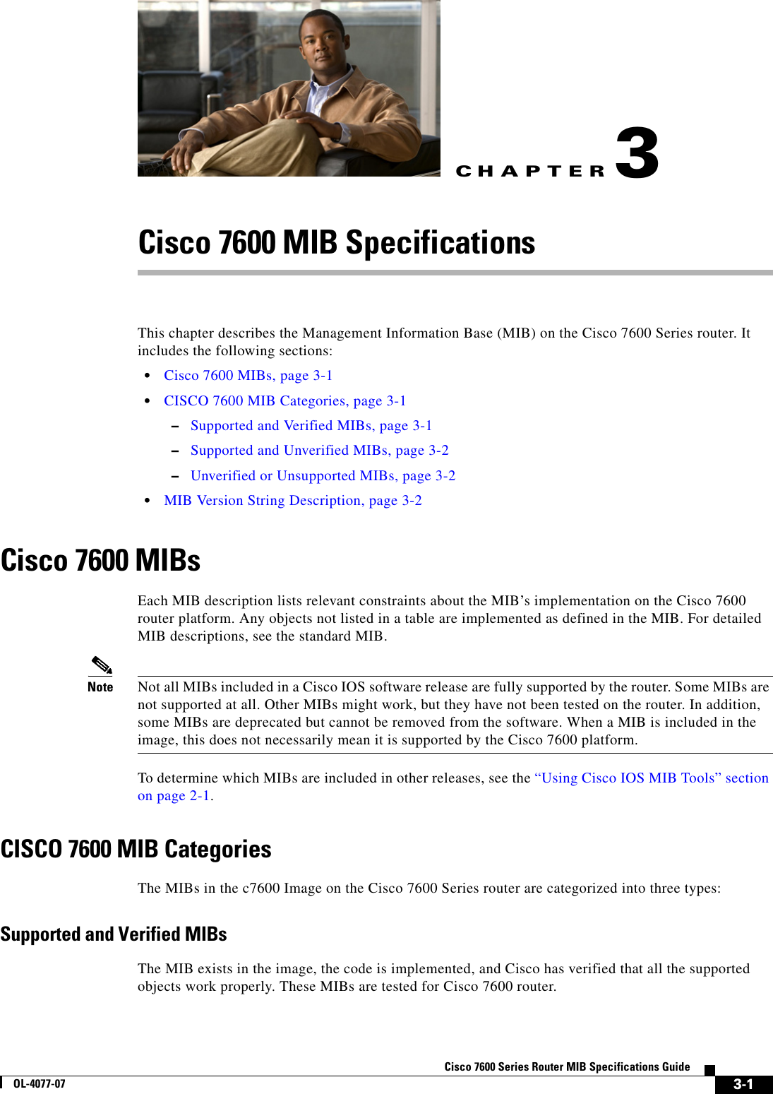 Cisco Systems 7600 Mib Users Manual 7600mib3.mif