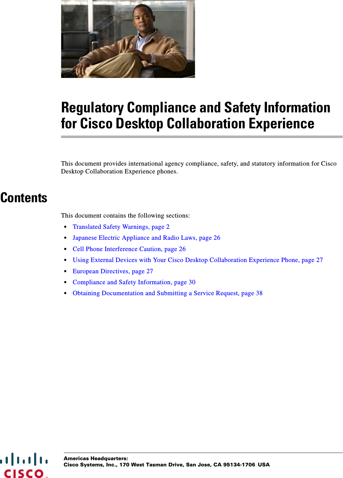 Cisco Systems DX6500736 CP-DX650 User Manual rcsi cdce