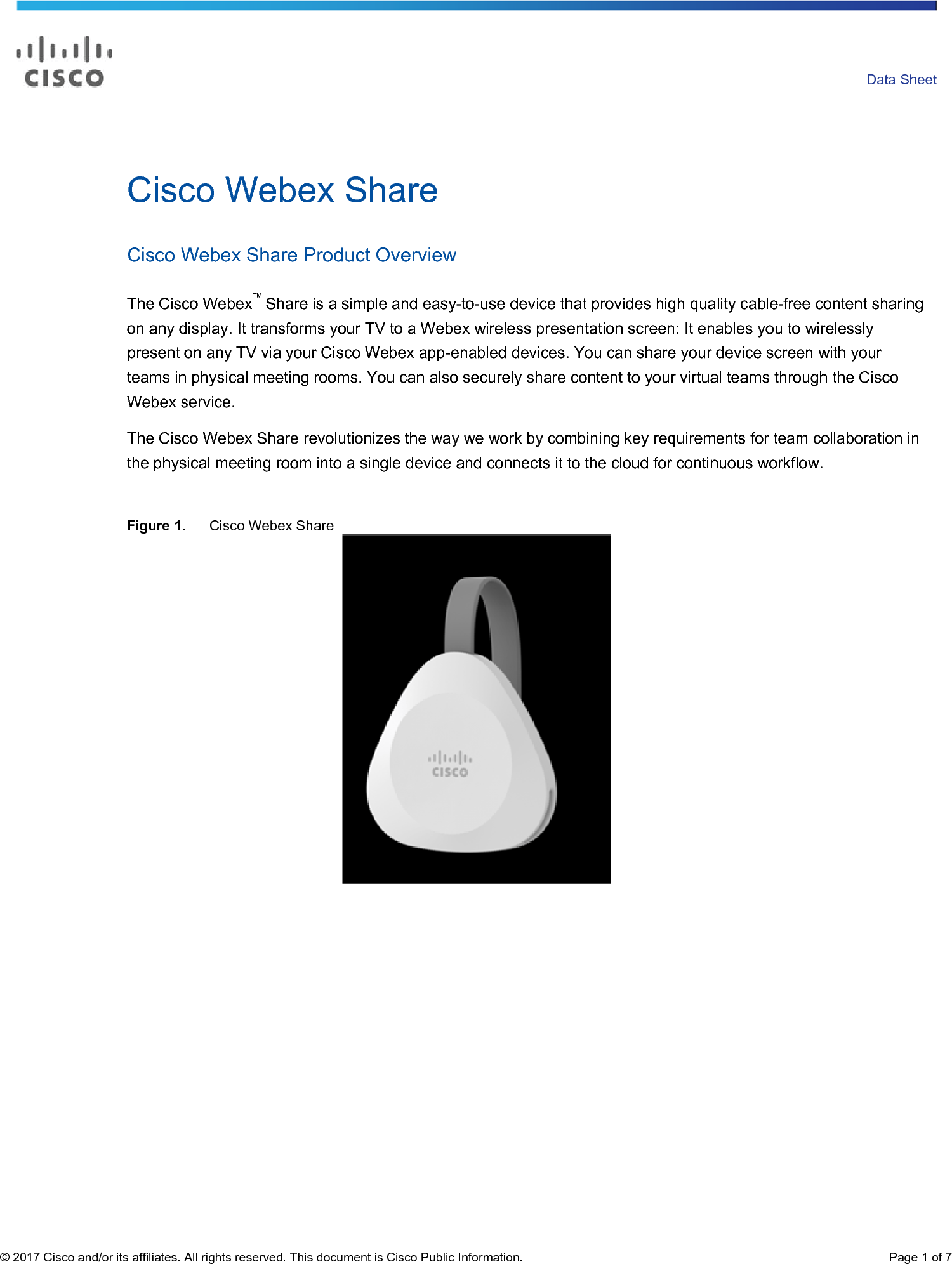 Cisco Systems SPKSH1576 SPK-SHARE User Manual users manual