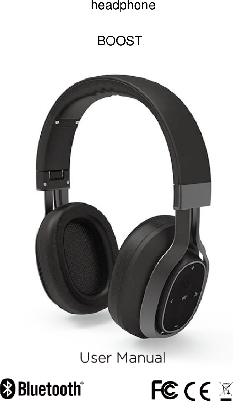 Class and Culture BOOST headphone User Manual