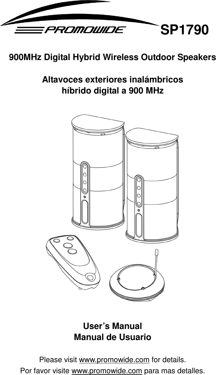 Classic Tech Development SP1792-001R Wireless Speaker Receiver User ...
