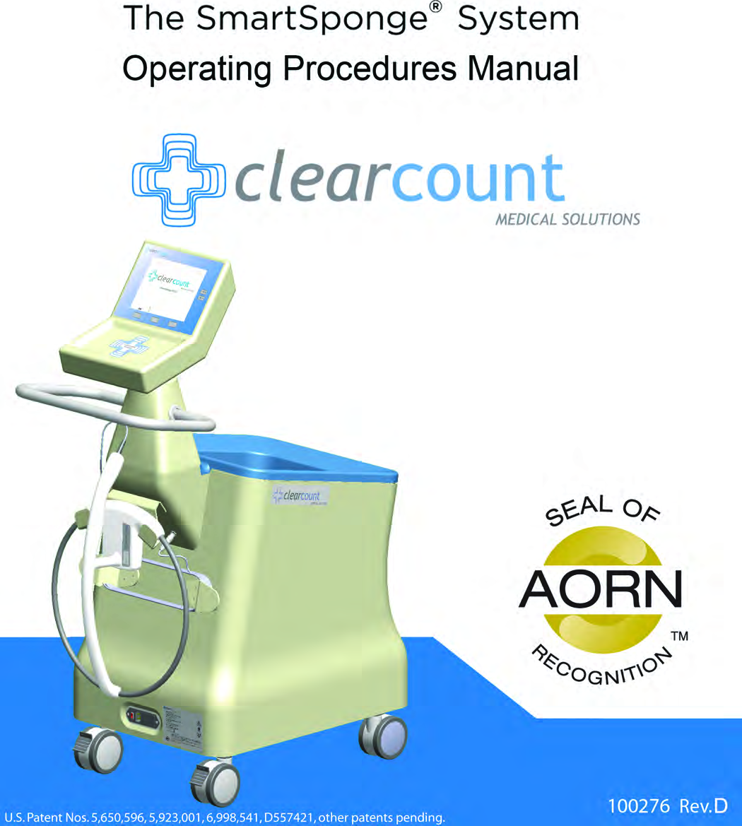 ClearCount Medical Solutions CCMS003 Detects and counts surgical items ...