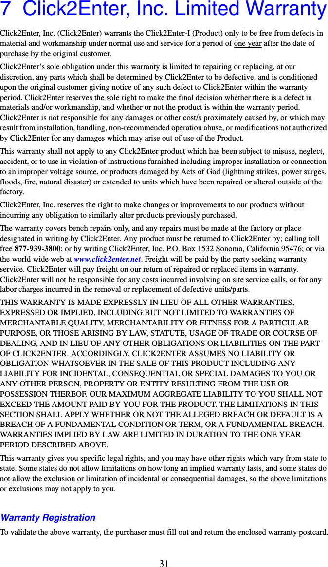 Click2Enter C2E10 Click2Enter-I User Manual C2E book5