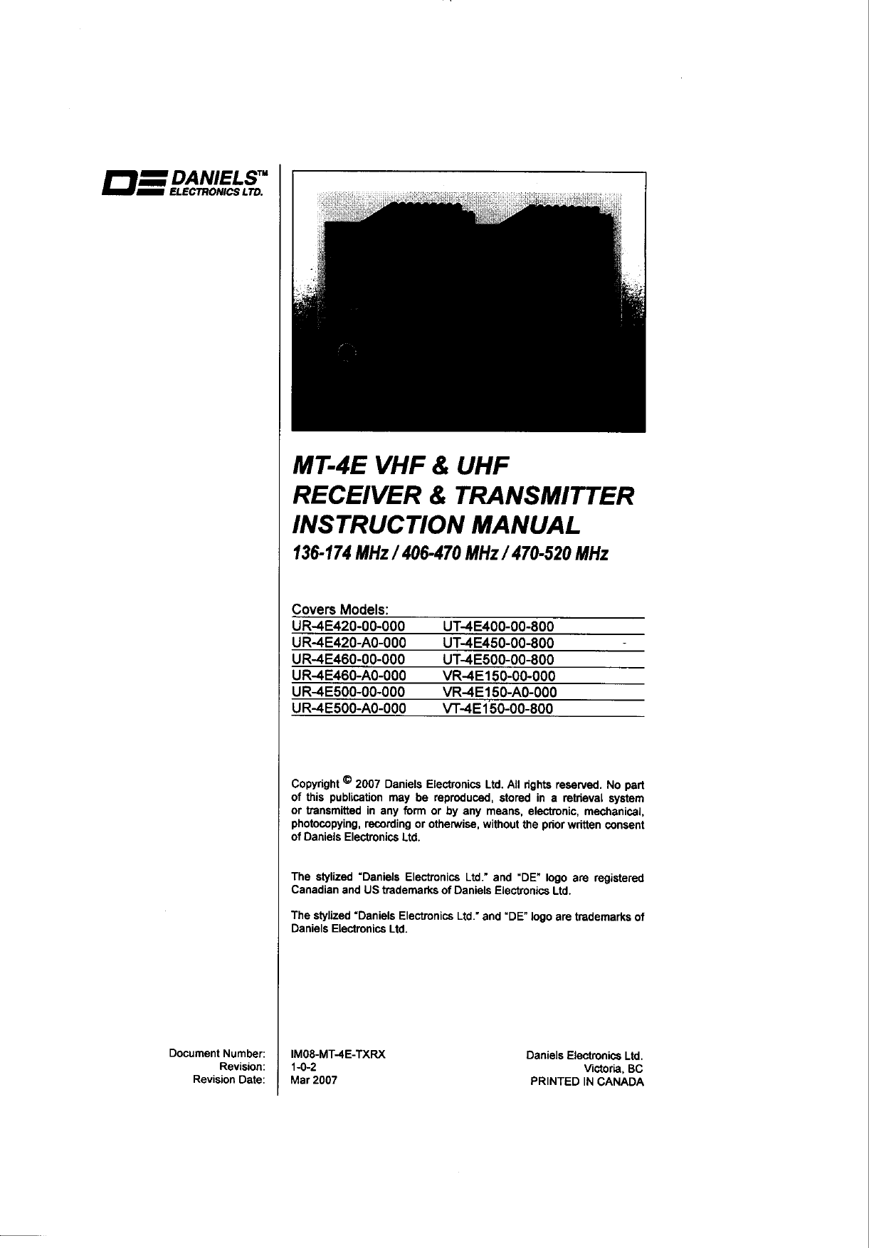 Codan Radio Communications UT 4E500 MT 4E T Band 470 To 512MHz codan-radio-communications-ut-4e500-mt-4e-t-band-470-to-512mhz