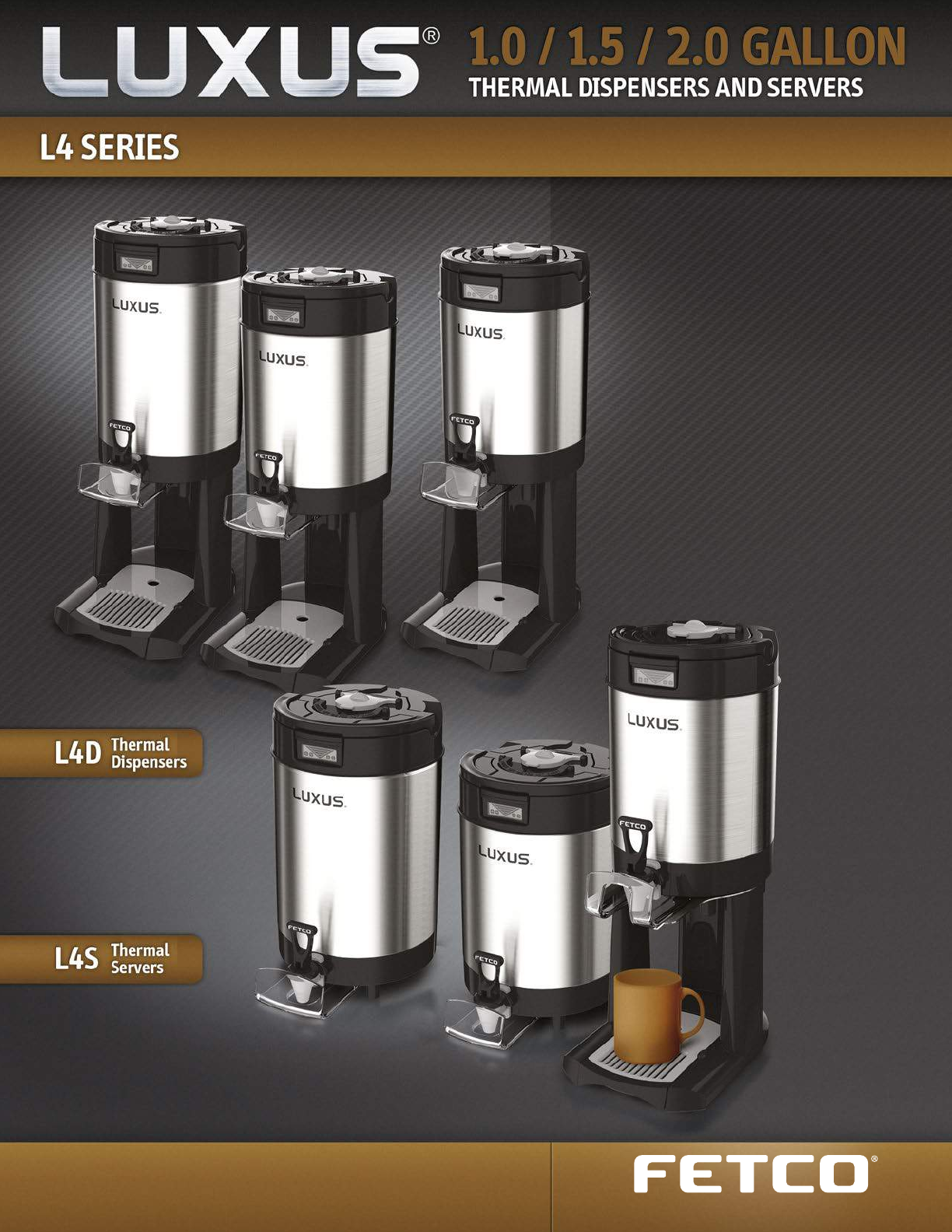 L4D-15 LUXUS® Thermal Dispenser — FETCO®, 59% OFF