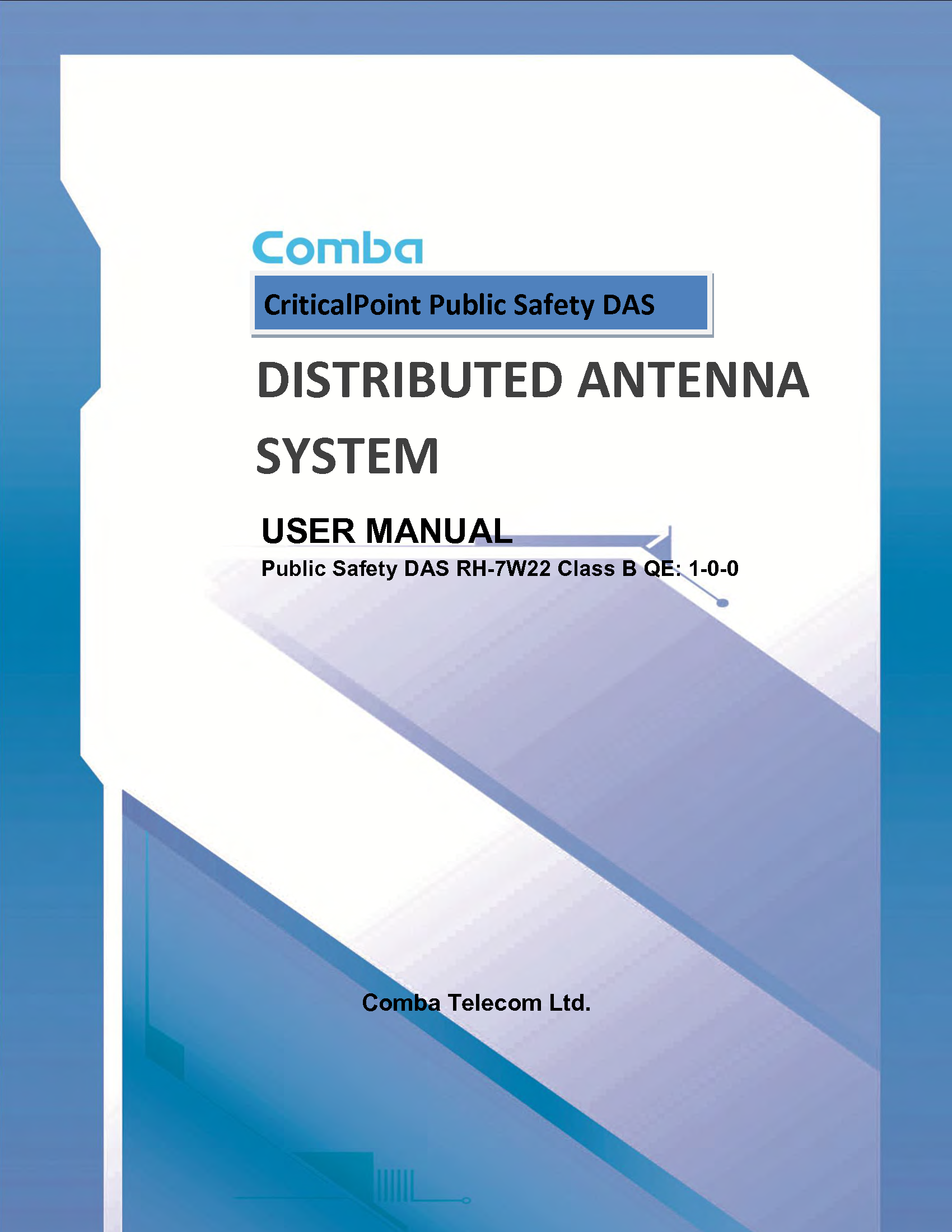 Comba Telecom RH-7W22B-D 700/800MHz Public Safety Distributed Antenna ...
