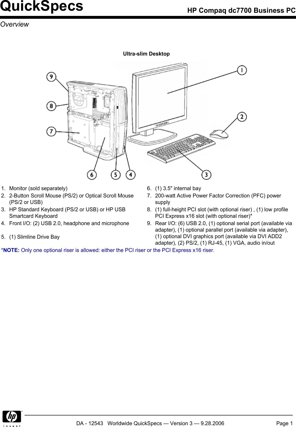 Compaq Dc7700 Users Manual HP Business PC