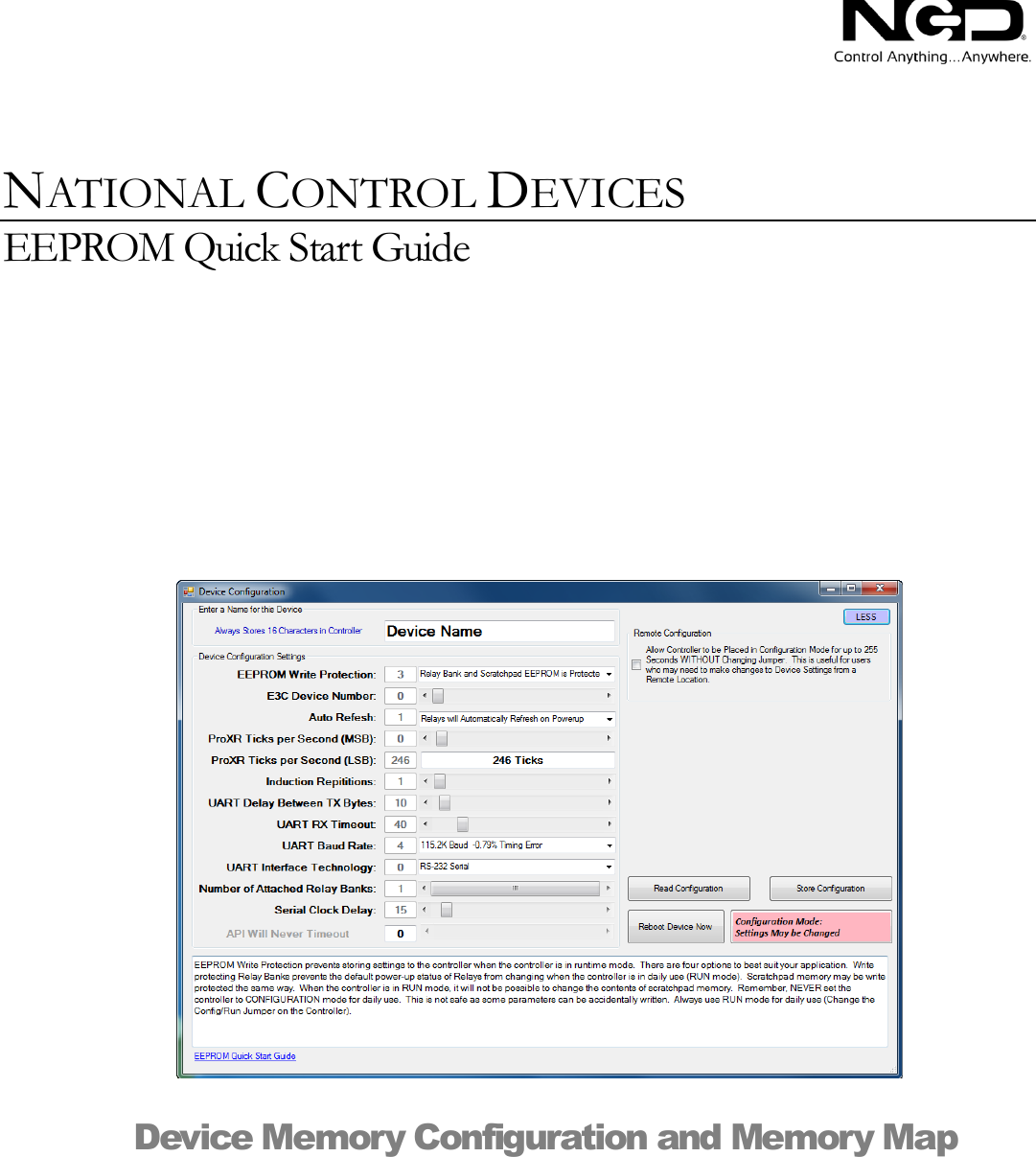 NCD EEPROM Quick Start Guide