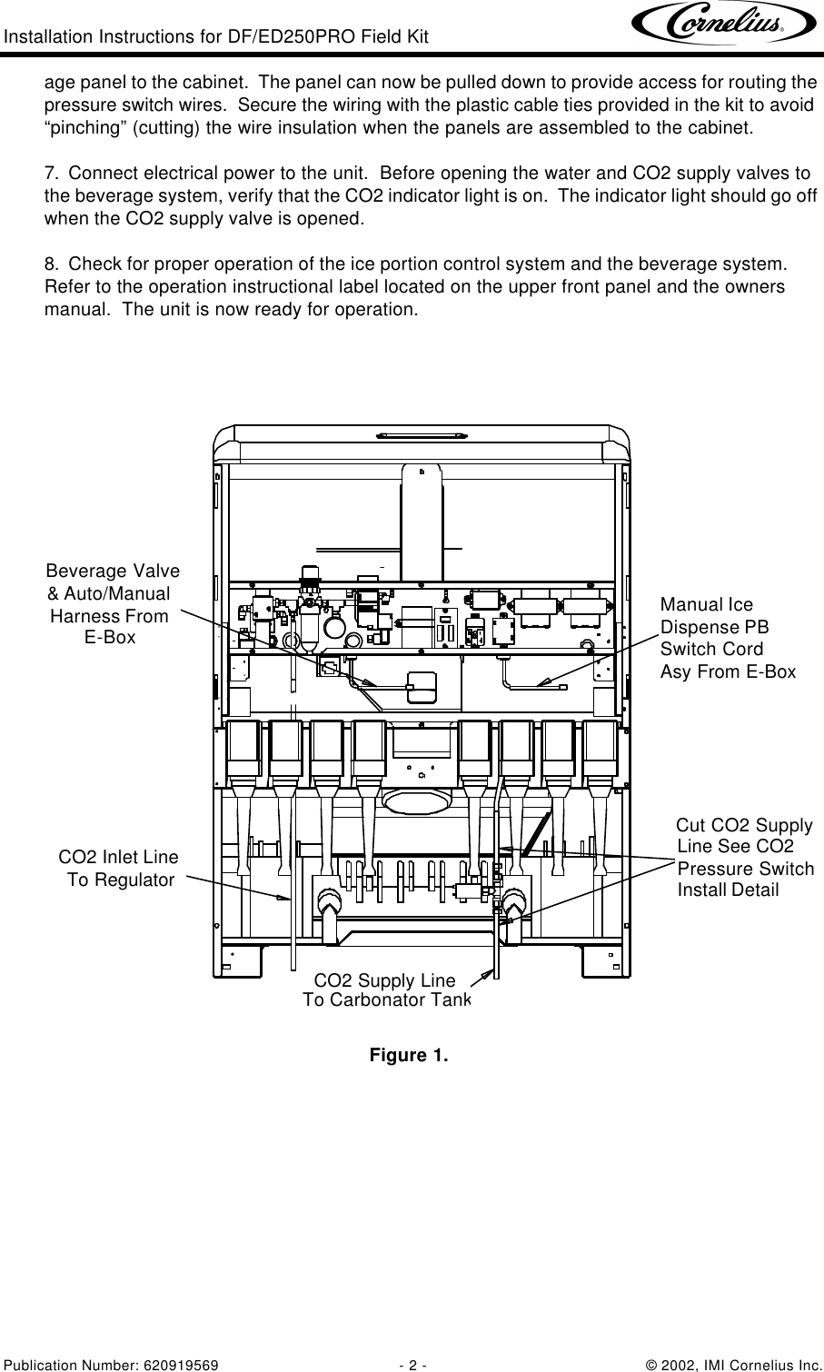 Cornelius Df Ed250Pro Users Manual 620919569 (6 25 02)