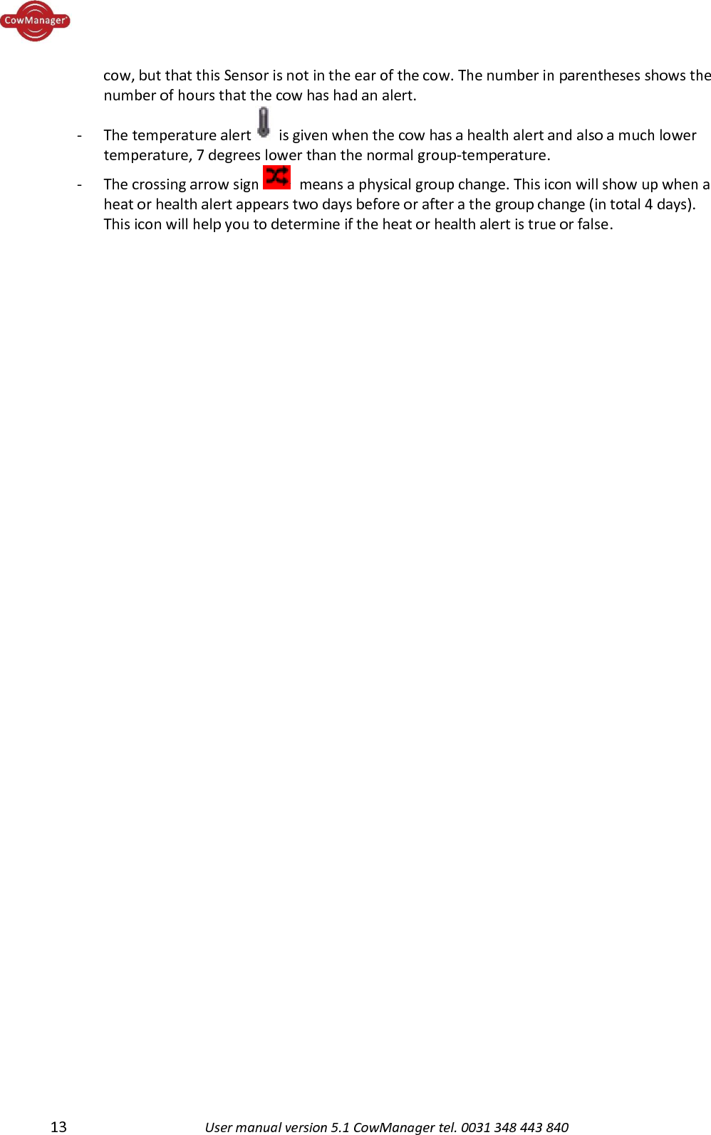 CowManager CWS3 Cow Wellness system User Manual Users manual