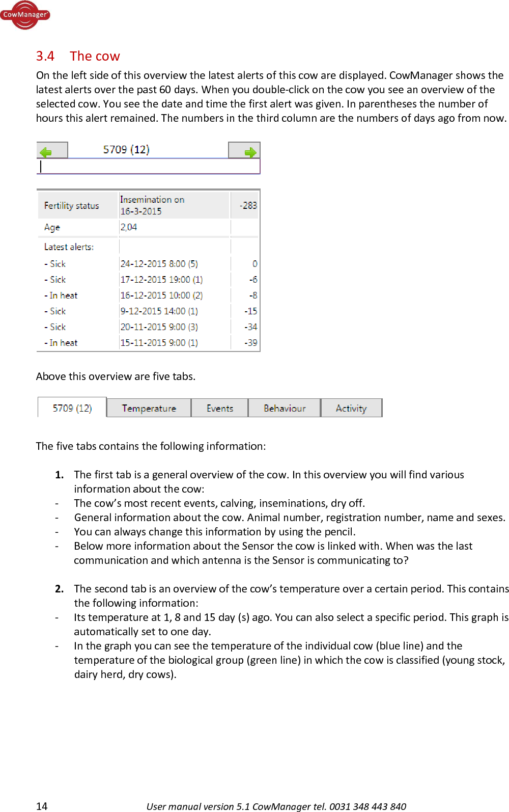 CowManager CWS3 Cow Wellness system User Manual Users manual