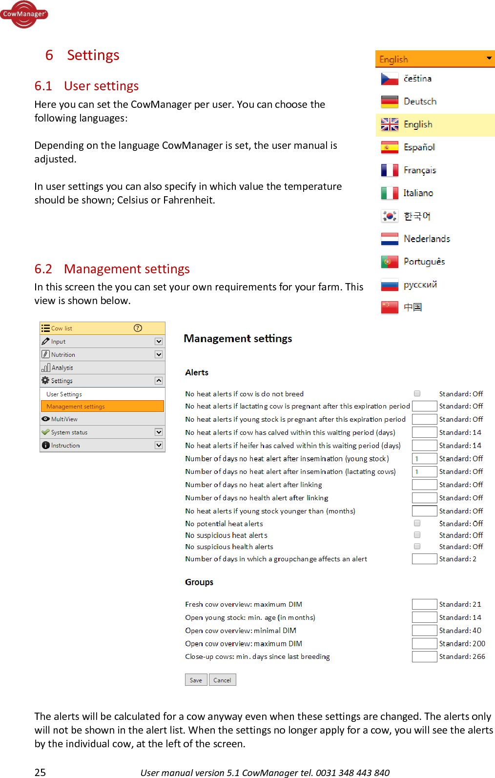 CowManager CWS3 Cow Wellness system User Manual Users manual