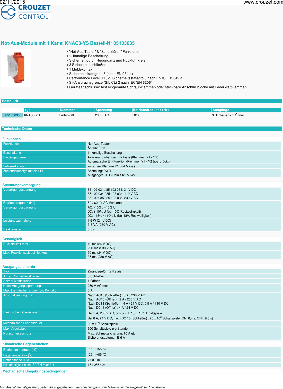 Bauteile fur maschinensicherheit sicherheitsschaltgerate 22 5 mm not ...