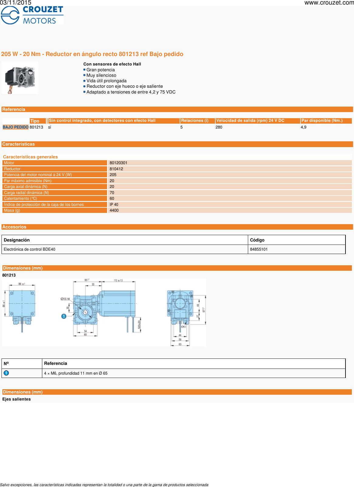 Motores brushless motorreductores de corriente continua 205 w 20 nm ...