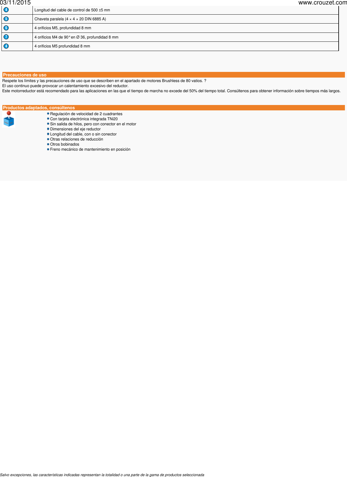 Motores brushless motorreductores de corriente continua 80 y 100 w 10 ...