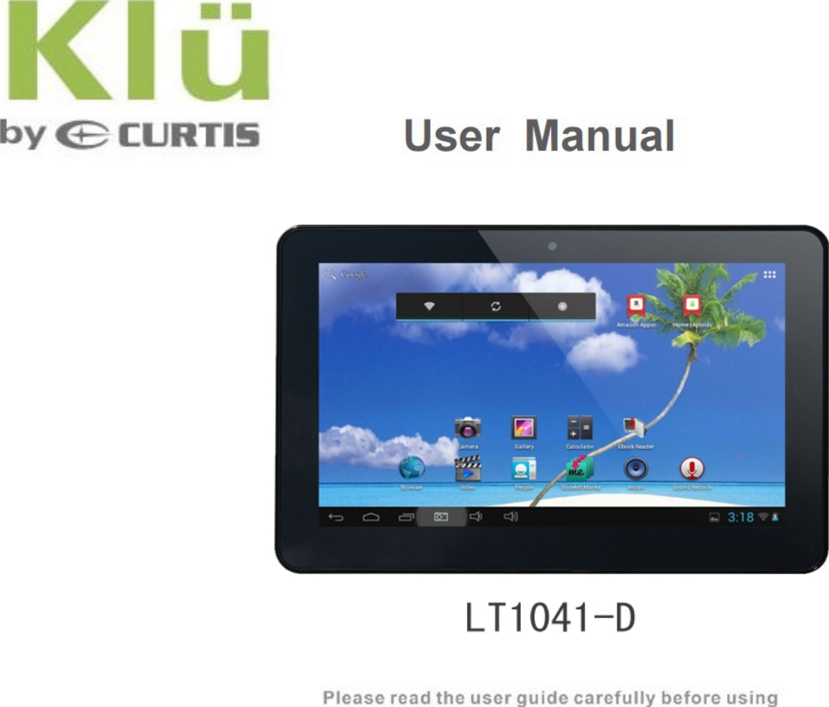 Curtis Klu Lt1041 D Operating Instructions User Manual