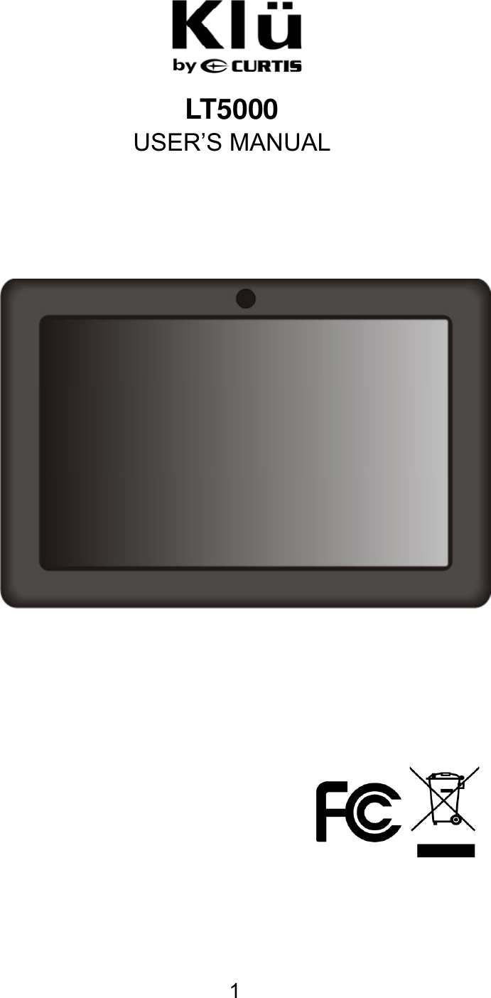 Curtis Klu Lt5000 Users Manual LT5000_MD507__Klu_IM_EN__2011 8 26