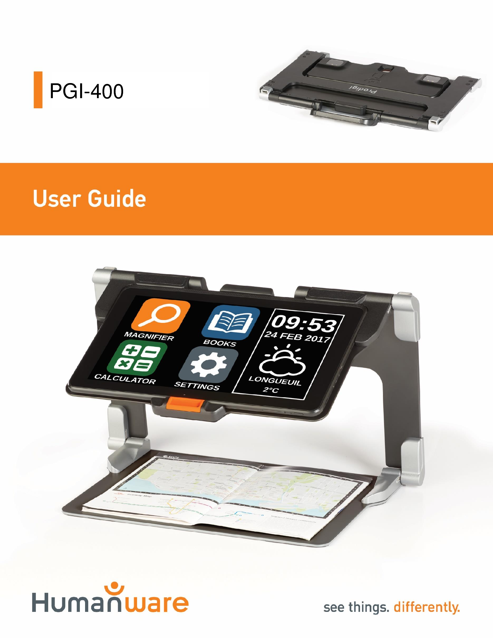 DX Solutions PGI400 Tablet User Manual