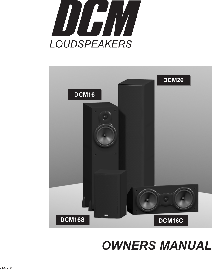 Dcm speakers diagram