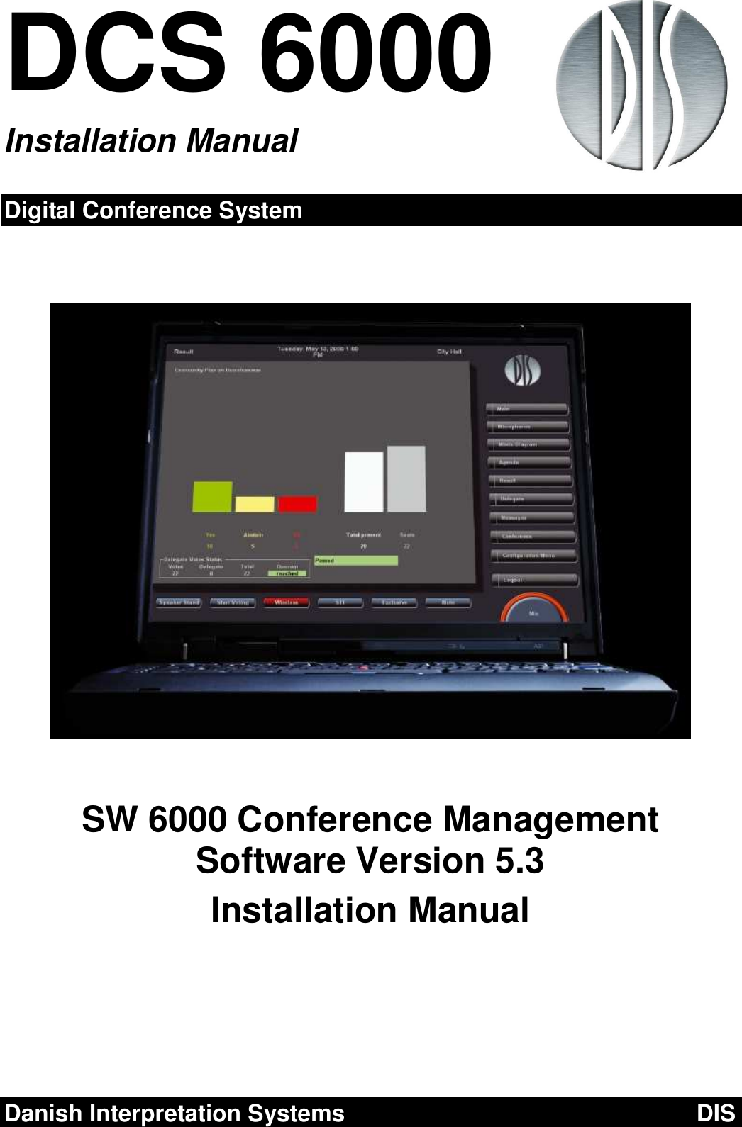 Dcs Sw 6000 Users Manual Installation Ver 5.3 Rev C