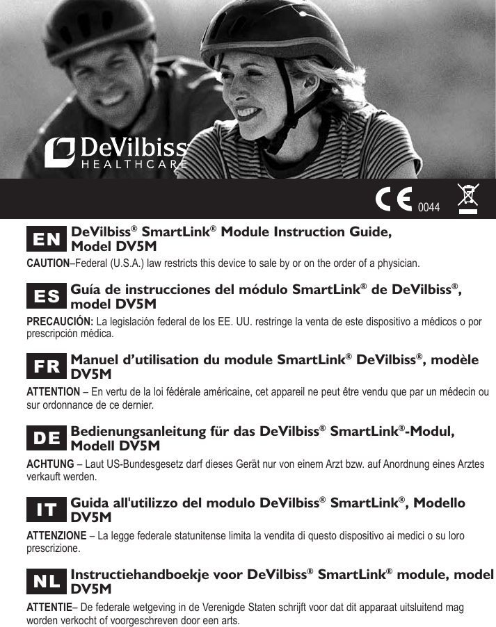 DeVilbiss Healthcare 001 Smart link healthcare device User Manual