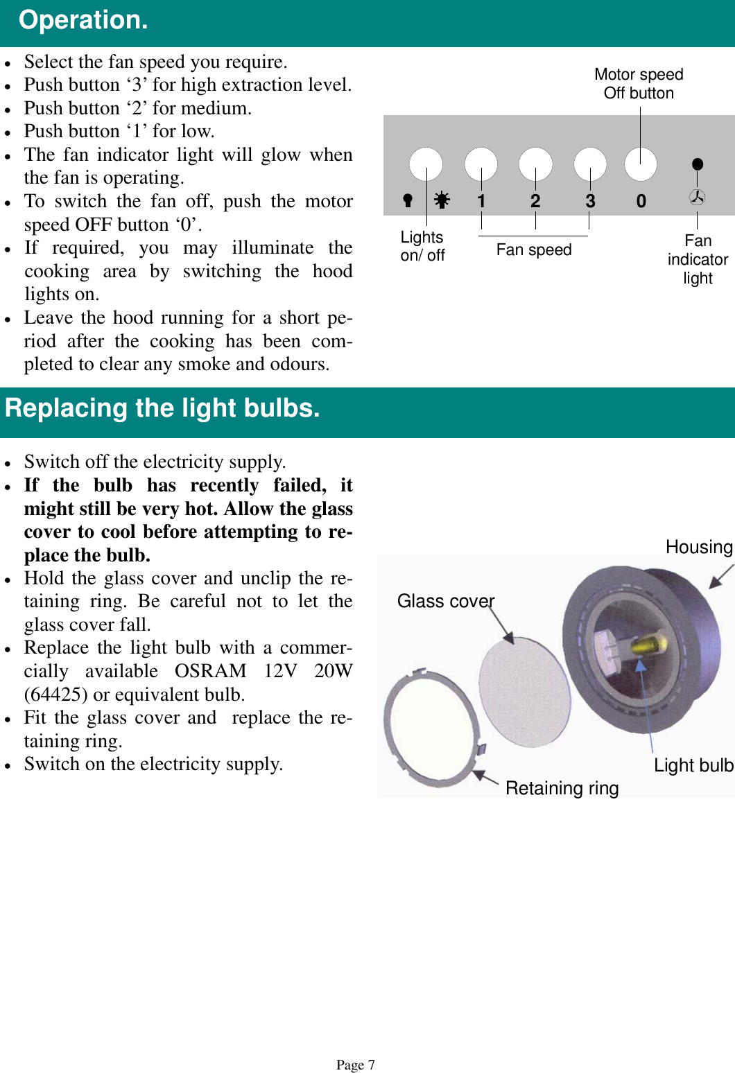 Defy Dch260 Users Manual 066 044 900 PREMIUM CHIMNEY HOOD 2006 2yW