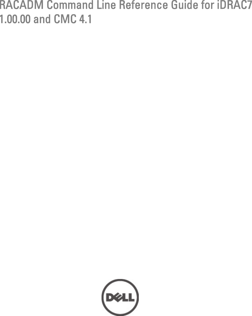 Dell Chassis Management Controller Version 4 1 Quick Reference Guide 4. ...