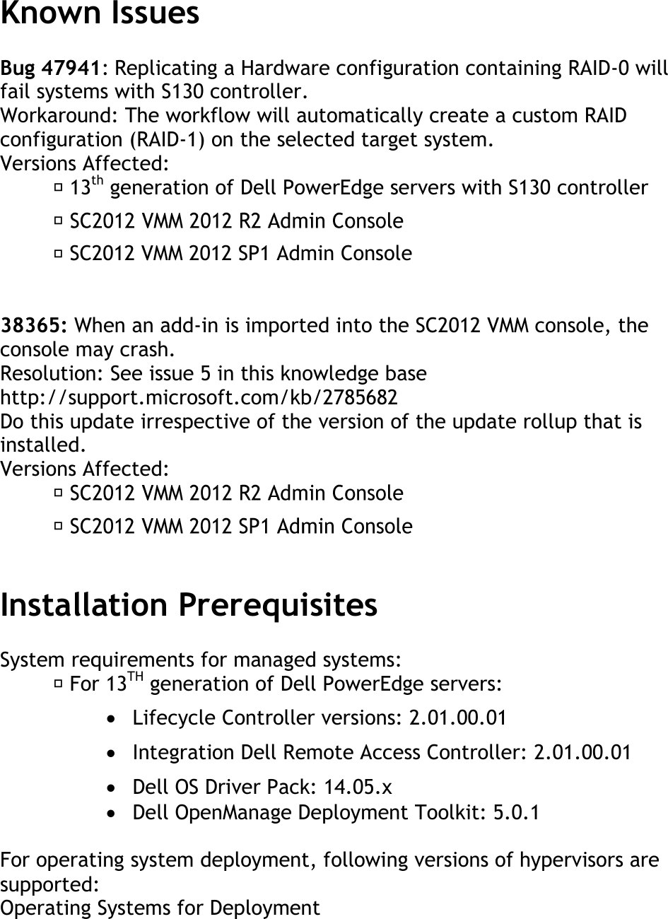 Dell Lifecycle Controller Integration For System Center Virtual Machine Manager Version 1 Owners ...