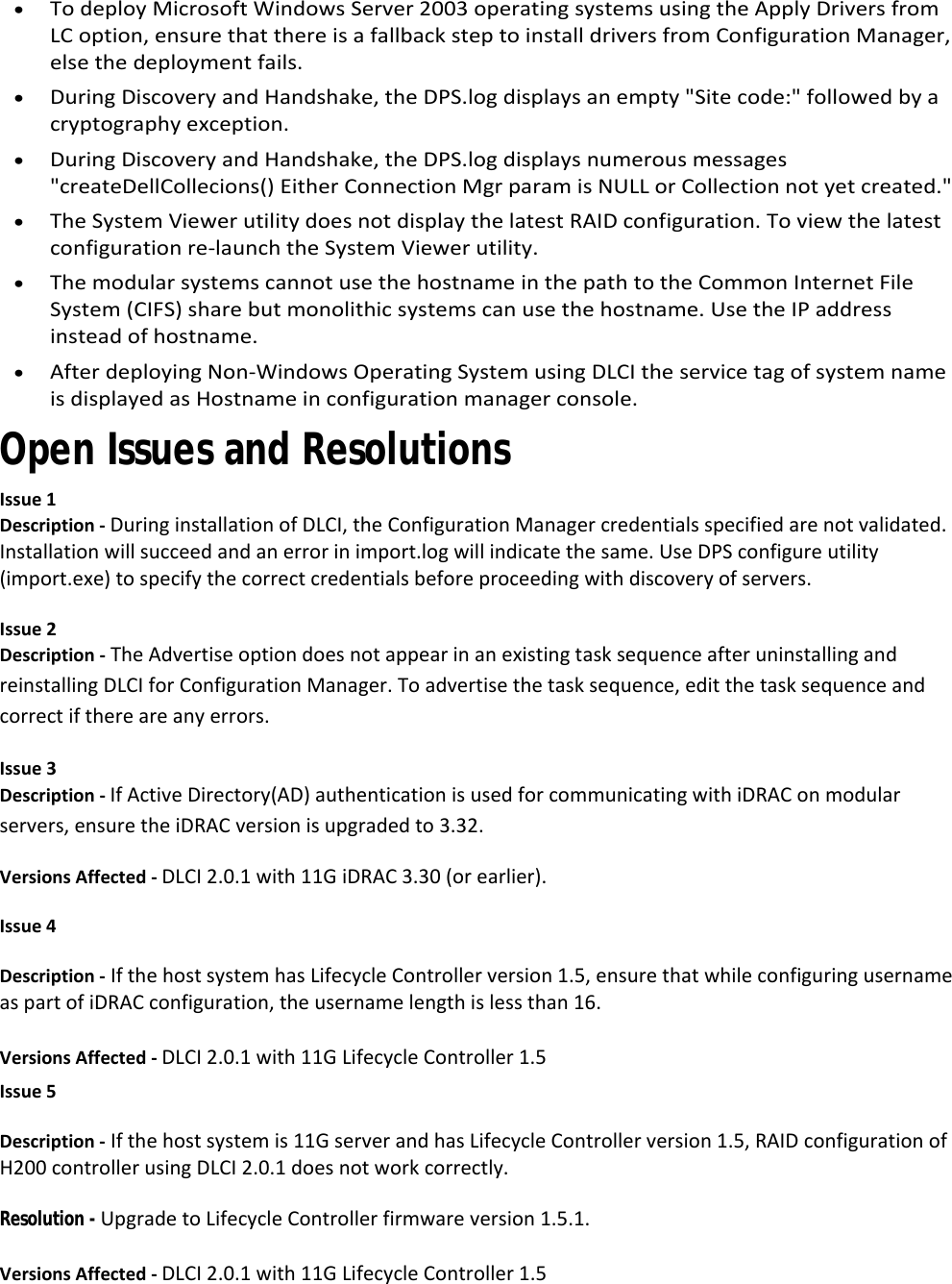 Dell Lifecycle Controller Integration Version 2 0 1 For Microsoft System Center Configuration ...