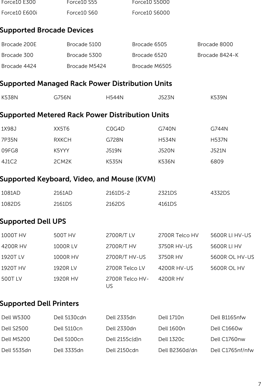 Dell Openmanage Essentials Version 1 3 Owners Manual 1.3 Support Matrix