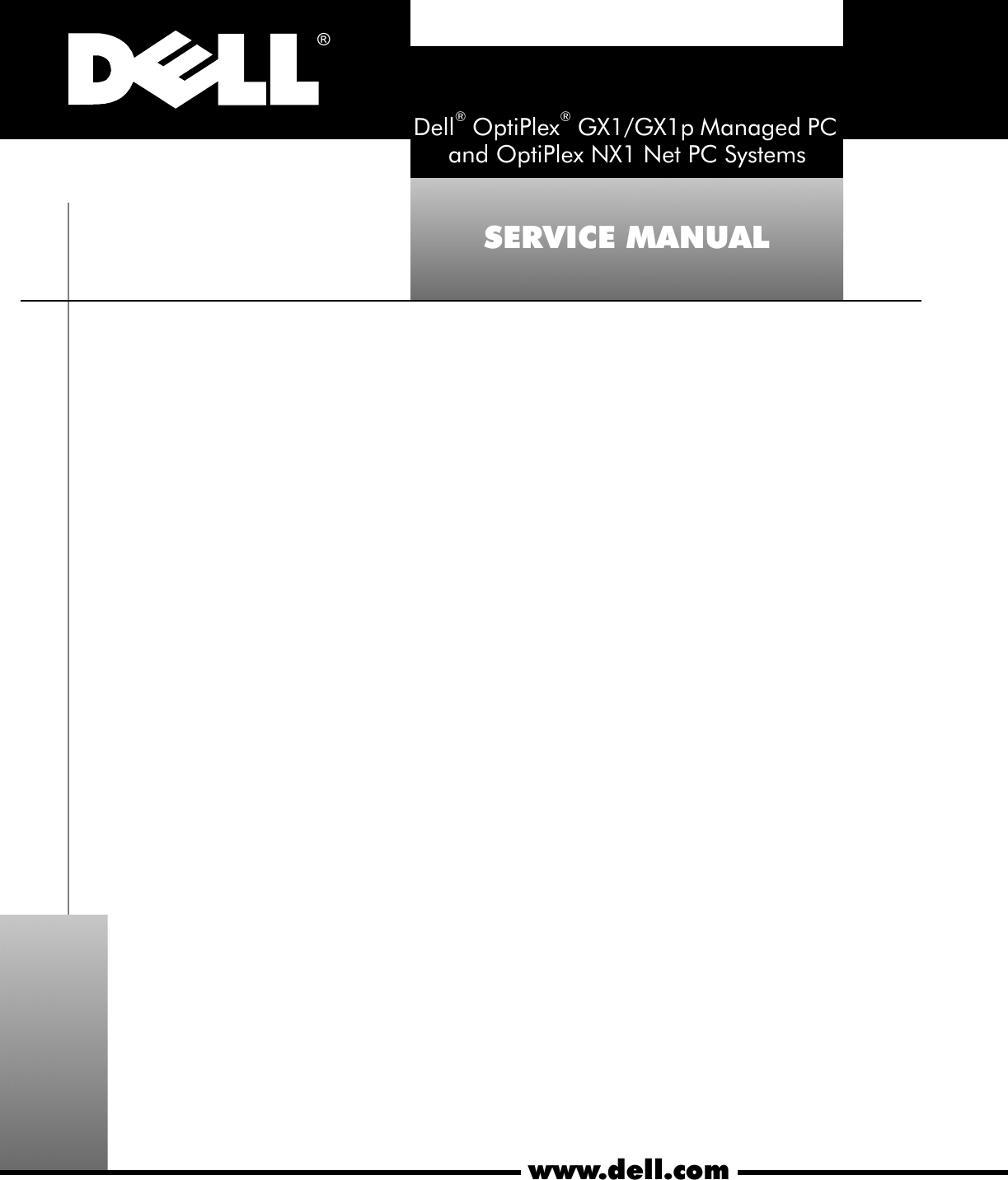 Dell Opti Plex Nx1 Users Manual 2403ebk0.bk