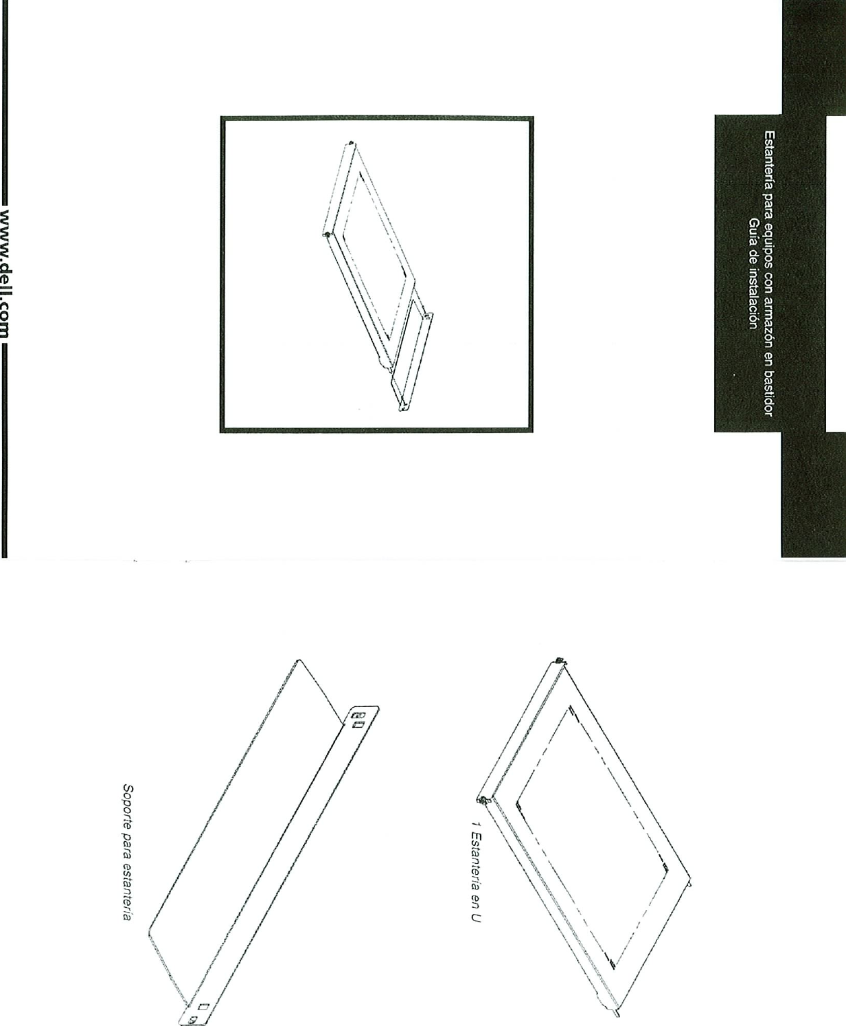 Dell Poweredge Rack Enclosure 4820 Setup Guide Mounting Equipment Shelf