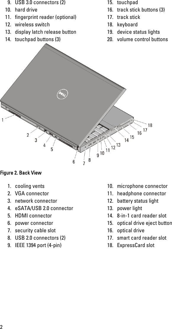 Dell Precision M6600 Mid 2011 Tech Sheet Setup And Features Information