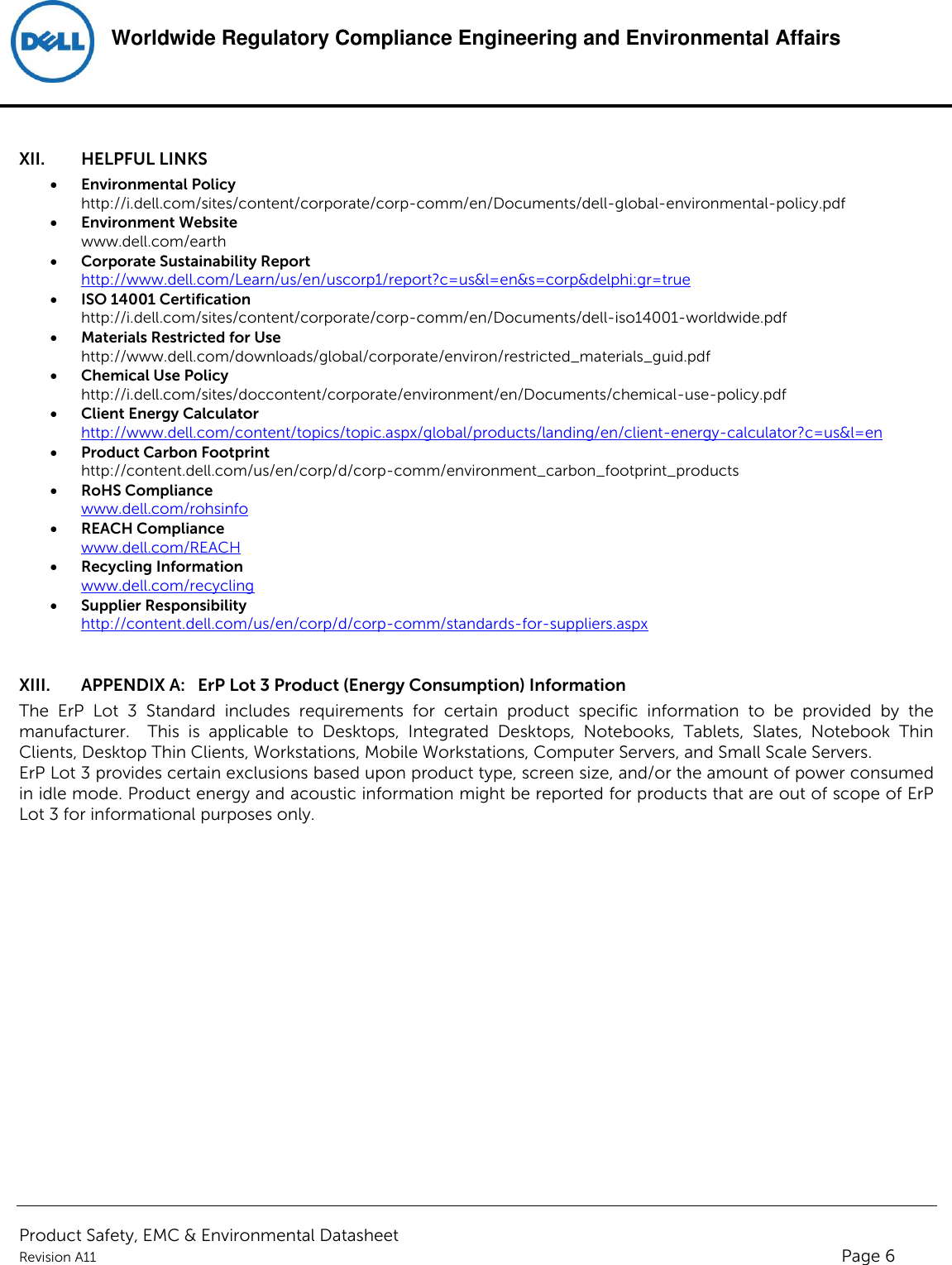Dell Alienware steam r2 console Product Safety, EMC And Environmental Datasheet User Manual ...