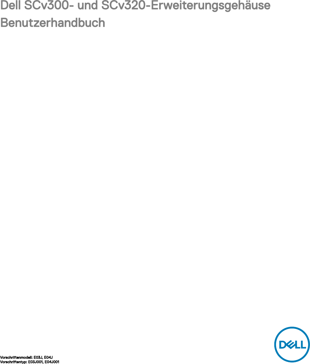 Dell Storage scv300 Und SCv320 Erweiterungsgehäuse Benutzerhandbuch ...