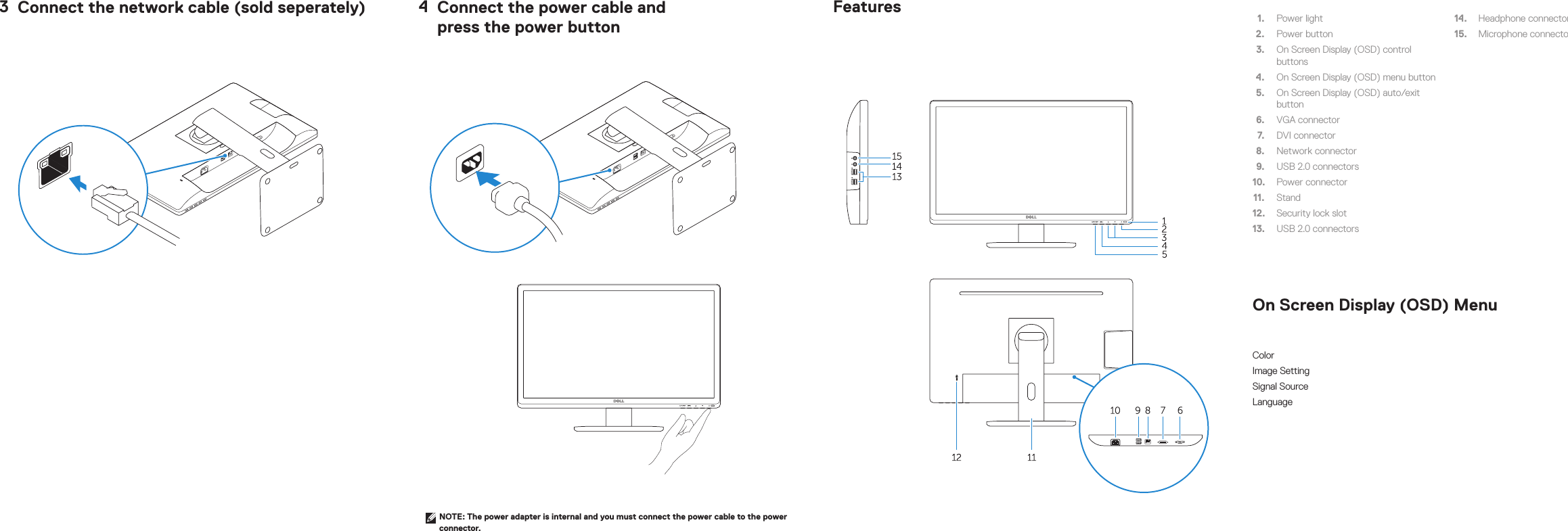 Dell Wyse 5050 aio Quick Start Guide User Manual Setup En us
