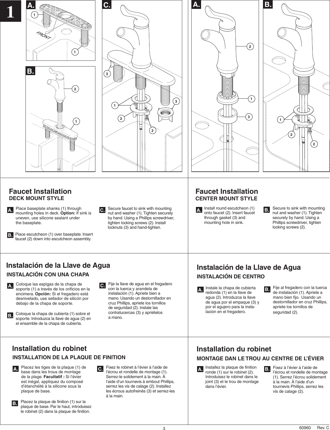 Delta Faucet Linden 4353 Dst Users Manual