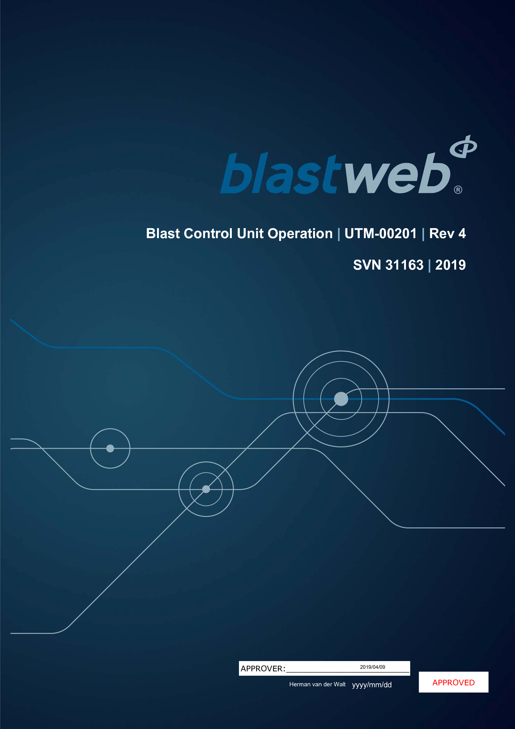 DetNet South Africa 0743337A BlastWeb-Blast Control Unit User Manual ...