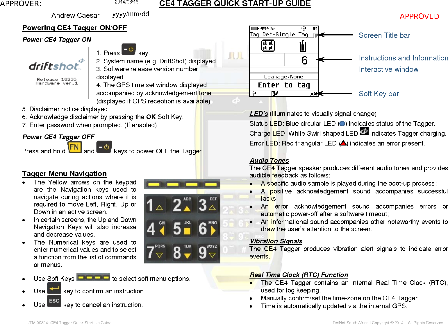 DetNet South Africa 16541610 Tester for electronic detonators User ...