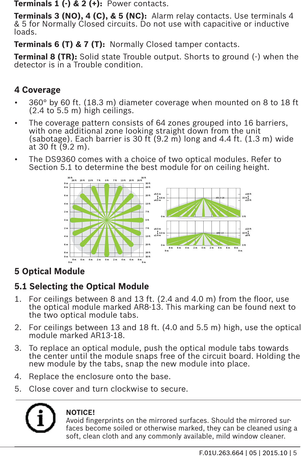 Detection Systems F01U263664 05_DS9360 Inguide DS9360 Tri Tech Ceiling ...