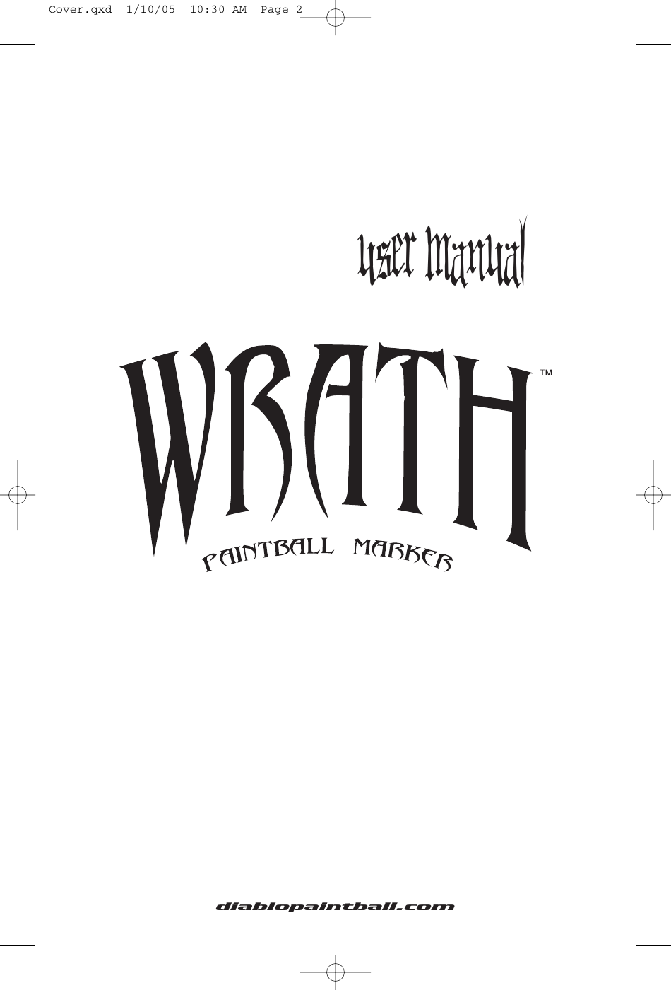 Diablo Wrath Users Manual