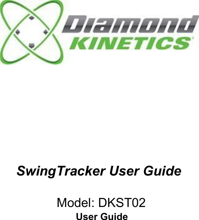 Diamond Kinetics DKST02 BT Swing Tracker User Manual