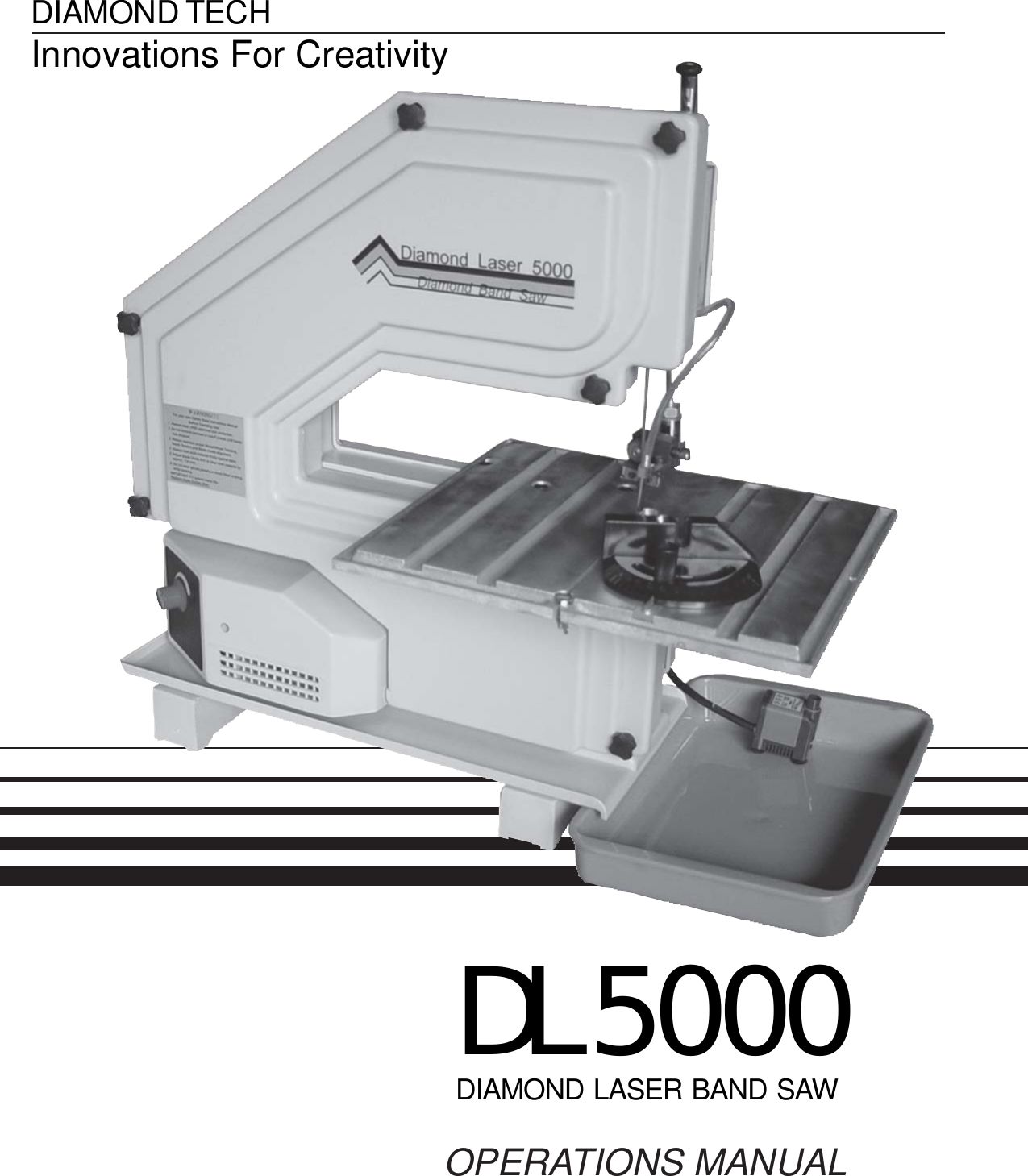 Diamond Power Products Dl 5000 Users Manual DL3000XL
