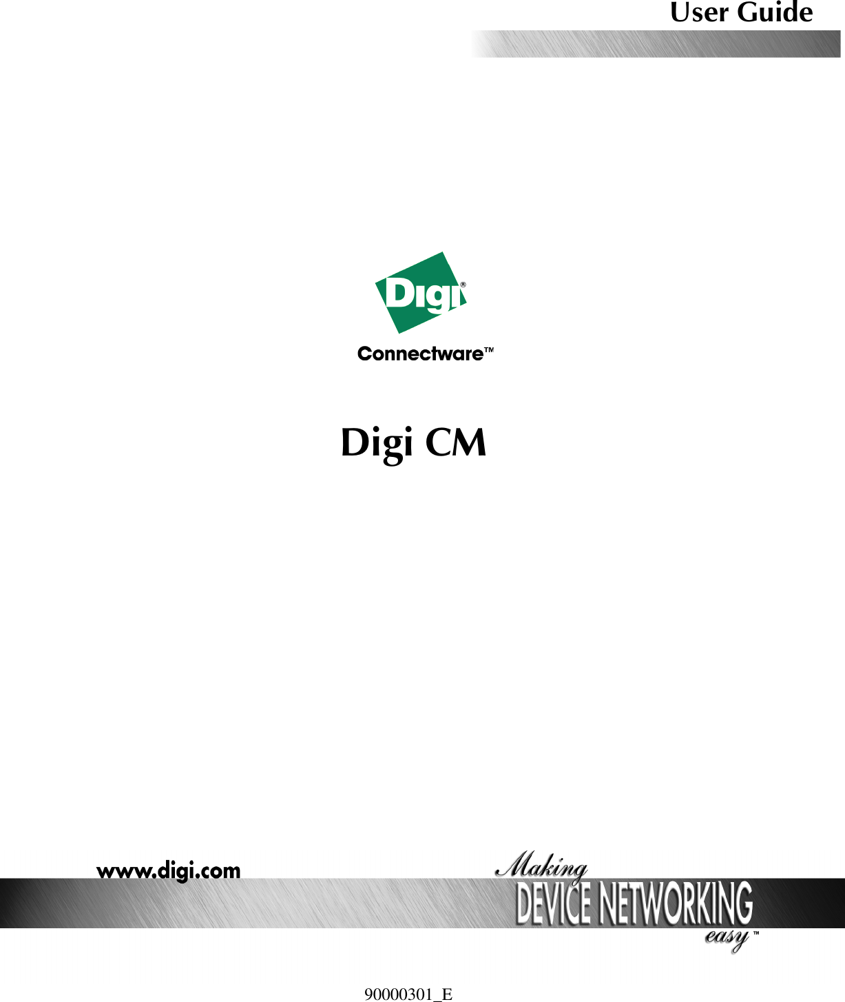 Digi Cm Users Manual
