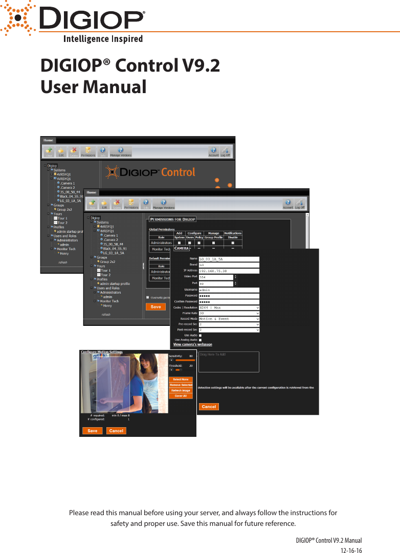 DIGIOP® Control V9.1 User Manual DIGIOP V9.2