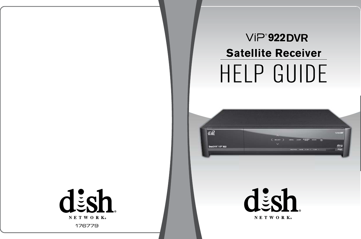 Dish Vip 922 User Guide 176779_SL_COVER