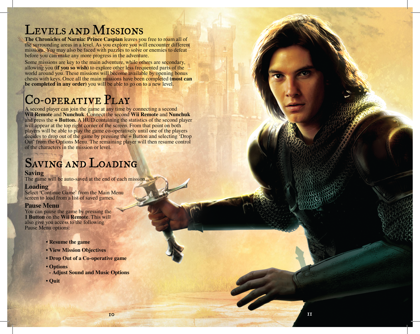 Disney Interactive Studios The Chronicles Of Narnia Prince Caspian ...