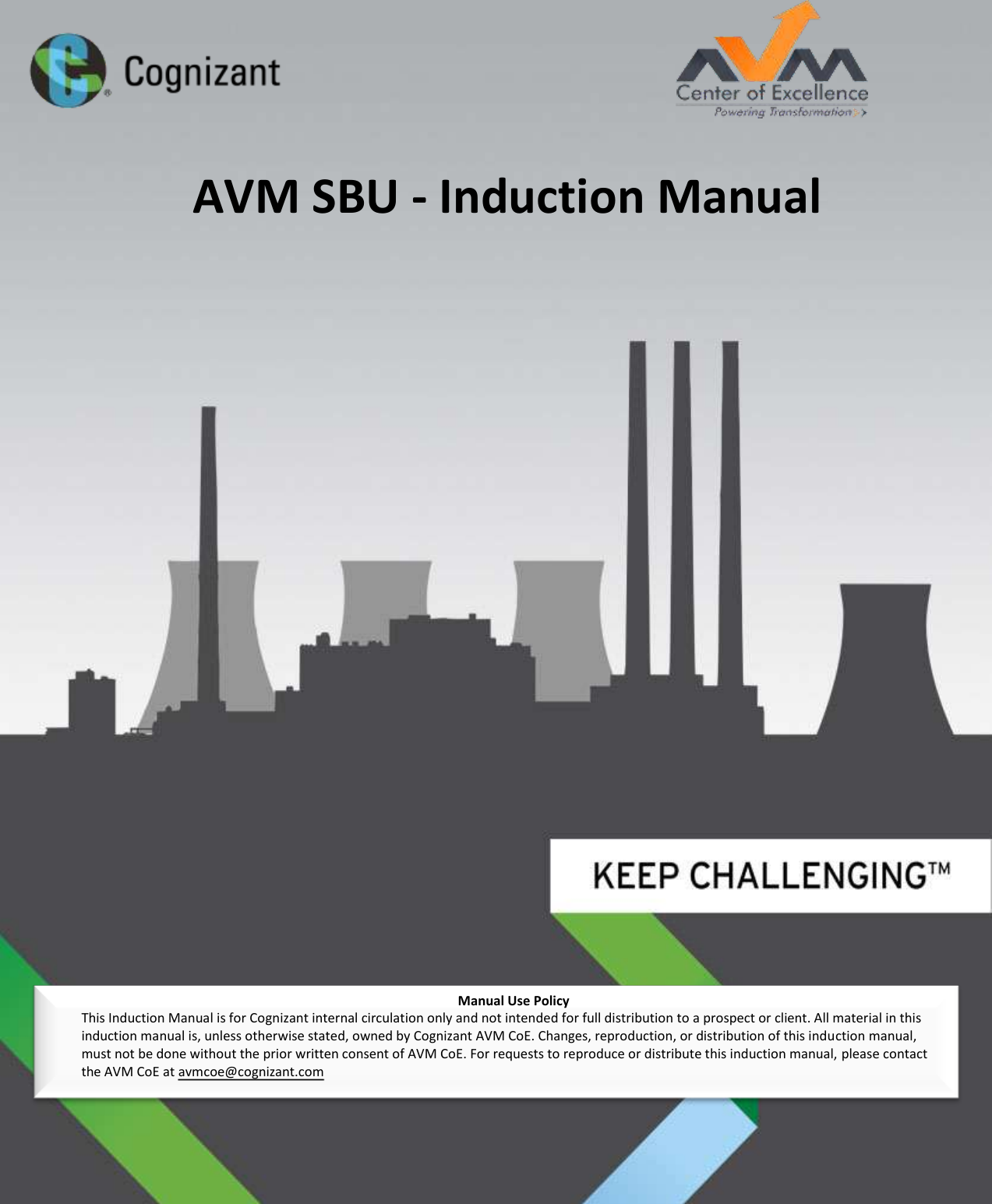 00 AVM SBU Induction Manual